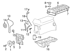 Genuine Valve Cover Gasket for 2005 Saab 9-7x | Part# 89017729 | Over ...