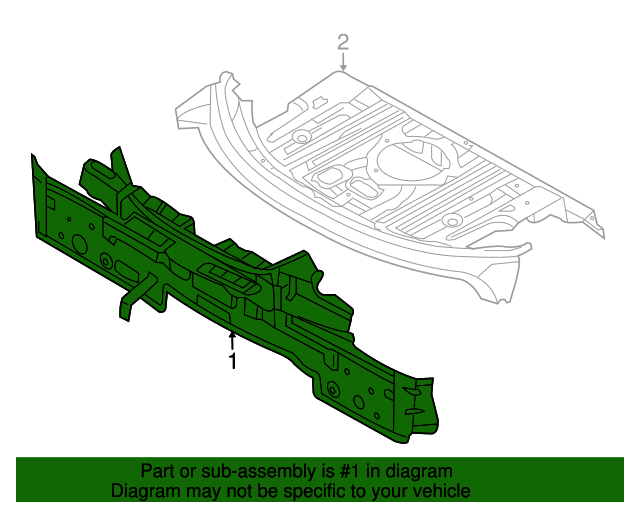 2010-2016 Hyundai Genesis Coupe Rear Body Panel 69100-2M010 | OEM Parts ...