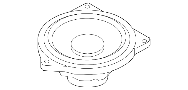 65138715683 - 2016-2023 BMW Inst Panel Speaker (65-13-8-715-683) | BMW ...