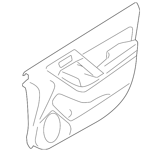 94212SG490VI - Door Trim Panel - 2017 2018 Subaru Forester | World OEM ...