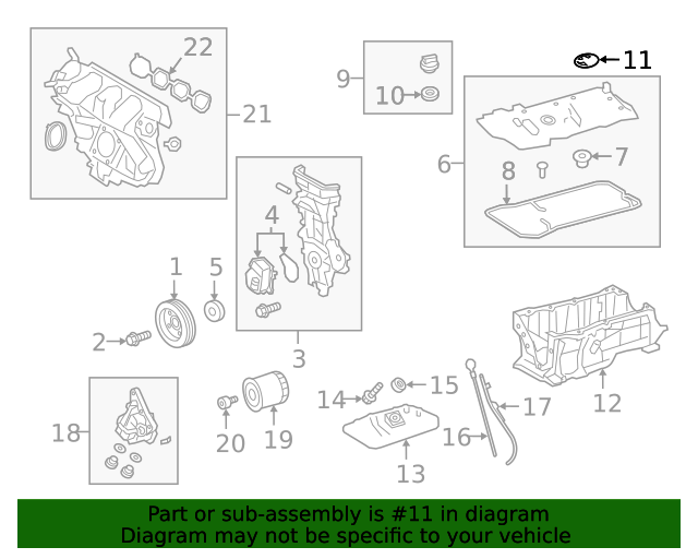 11291-37100 - Emblem - 2021-2023 Toyota Corolla | OEM Genuine Toyota Parts
