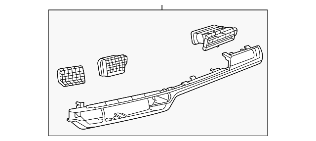 55420-08100-E0 - Finish Molding - 2021-2022 Toyota Sienna | OEM Genuine ...