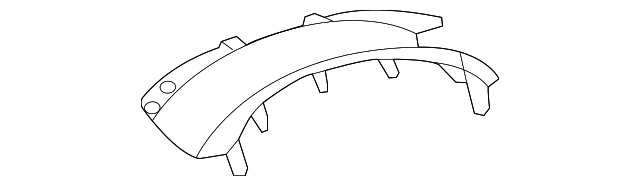 2021-2024 Toyota Sienna Cluster Panel Spacer 55416-08040 | Toyota Parts ...