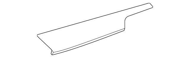 55012-08020-C1 - Upper Molding - 2021-2022 Toyota Sienna | OEM Genuine ...