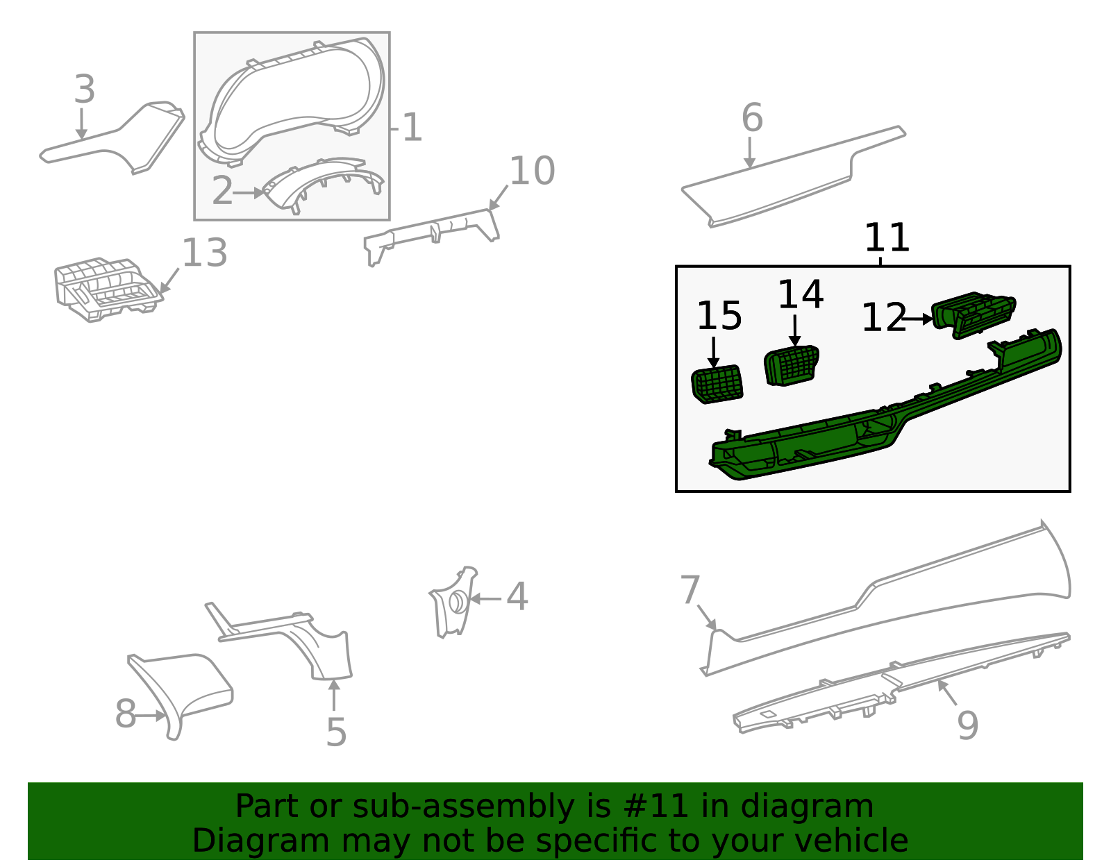 Genuine Toyota Finish Molding part# 55420-08100-C0 for 2021-2024 Toyota ...