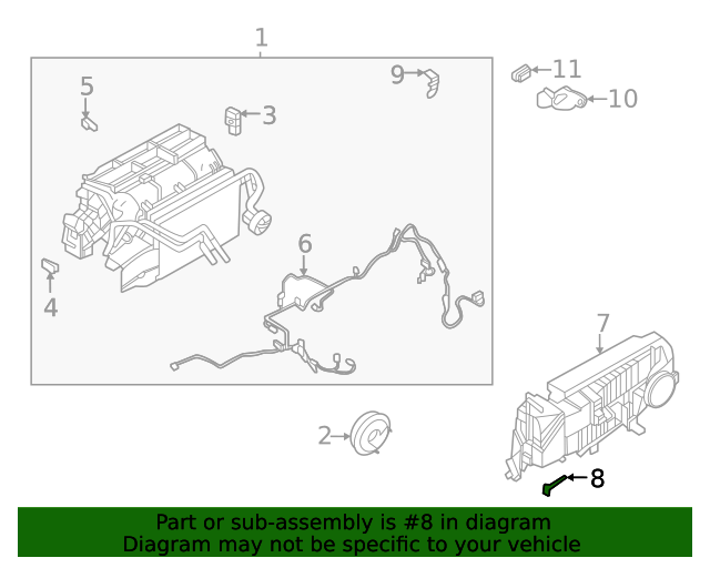 2017-2020 Porsche Temp Sensor 9A7-907-543-00 | Sunset Porsche Parts