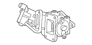 12639421 - Exhaust Gas Recirculation (EGR) Cooler Bypass Valve 2011 ...