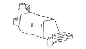 2011-2016 GM Exhaust Gas Recirculation (EGR) Valve Cooler 12635707 GM ...