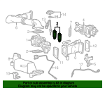 2010-2016 GM Exhaust Gas Recirculation (EGR) Valve Gasket 12635466 GM ...