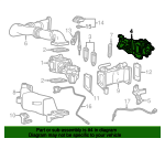 12639421 - Exhaust Gas Recirculation (EGR) Cooler Bypass Valve 2011 ...