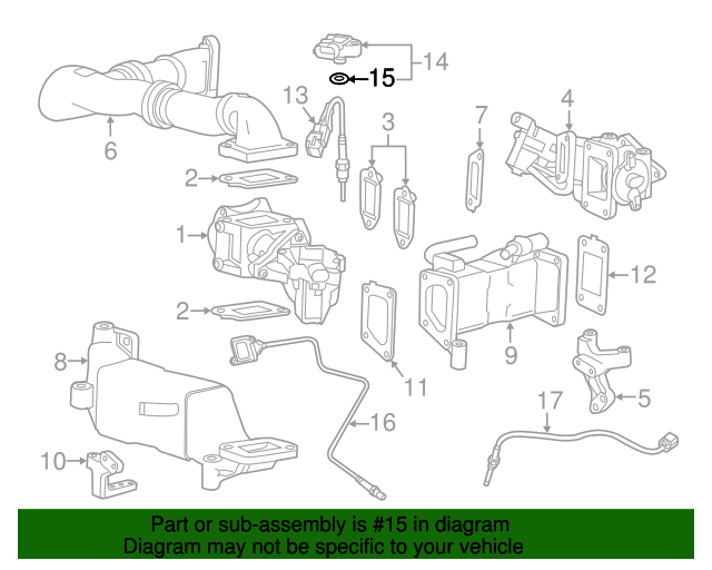 2010-2023 GM M.A.P Sensor 25203477 GM | GMPartsDirect.com