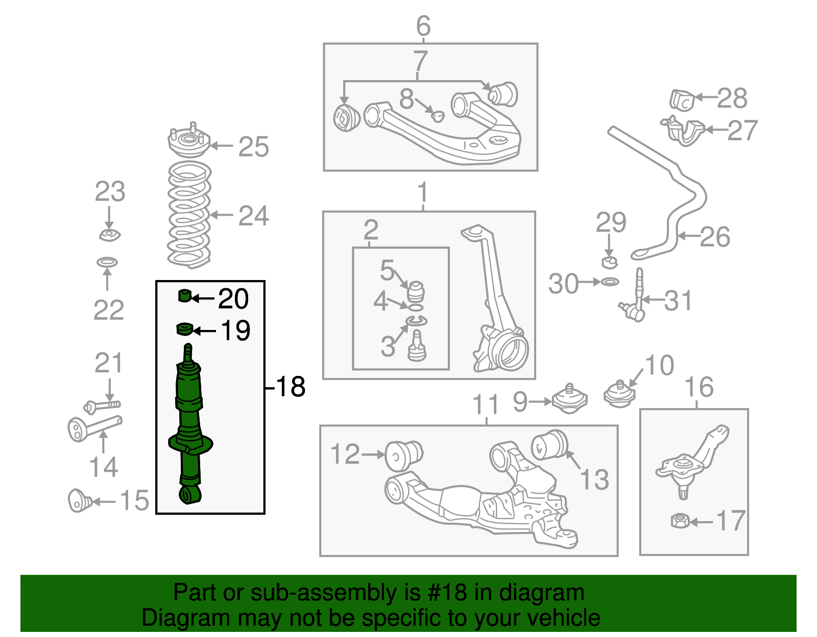 Toyota Parts Shock Absorber 48510-09490 | Toyota Parts|Toyota Online ...
