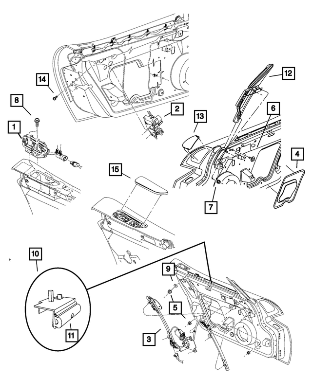 2003-2010 Dodge Viper OEM NEW 2008-2010 Mopar Dodge Viper Door Access ...