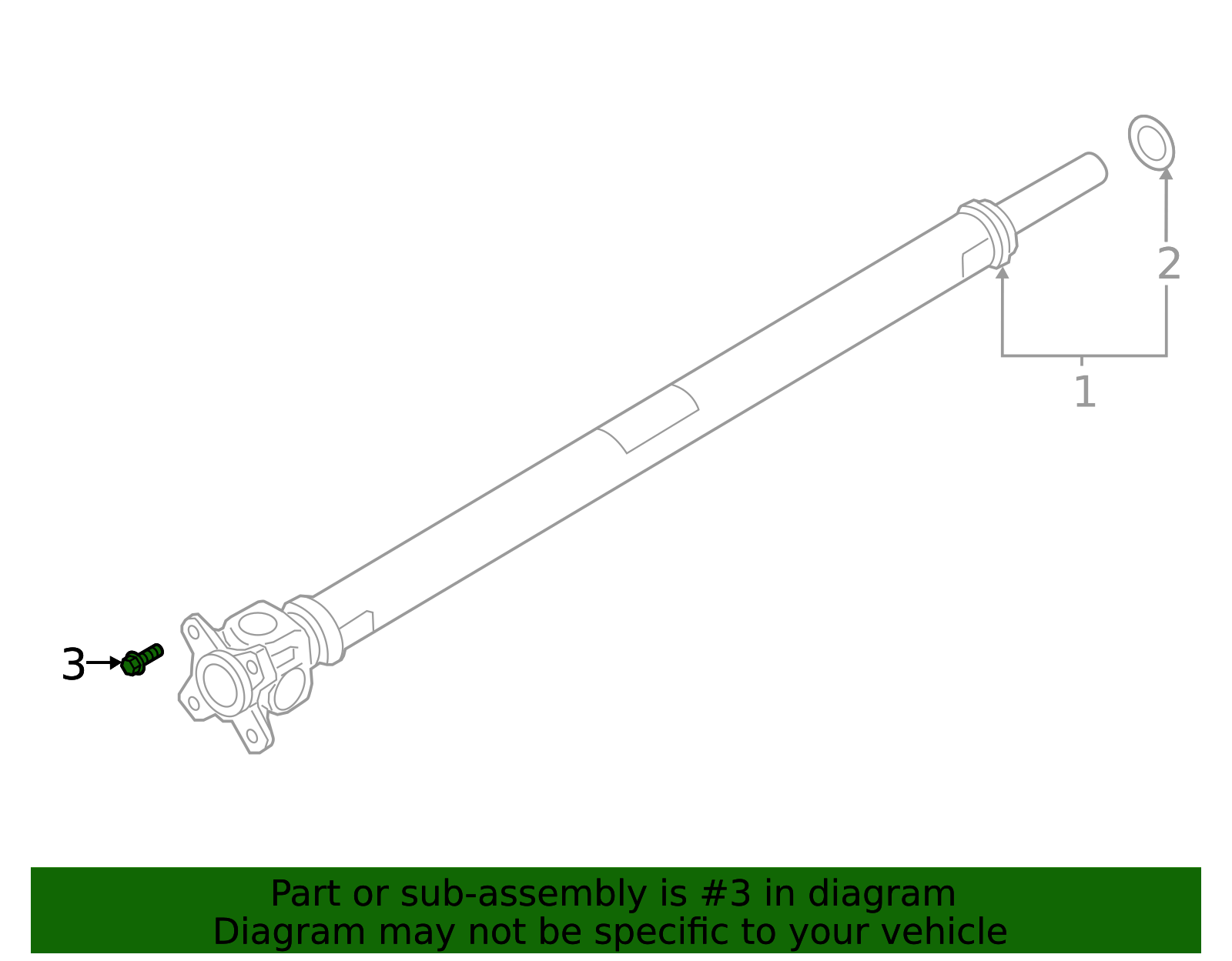 26119454792 - 2007-2025 BMW Drive Shaft Bolt (26-11-9-454-792) | BMW of ...