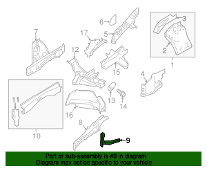 2013-2020 Infiniti Front Support F2520-3JAMA | Faulkner Infiniti of ...