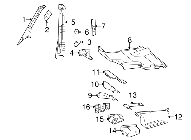 906-686-01-10-7J69 - Step Panel 2010-2013 Mercedes-Benz | Mercedes-Benz ...
