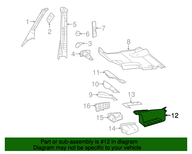 906-686-01-10-7J69 - Step Panel 2010-2013 Mercedes-Benz | Mercedes-Benz ...