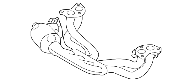 2017-2018 Subaru Forester Cross Over Pipe 44620AE960 | Subaru Parts Store