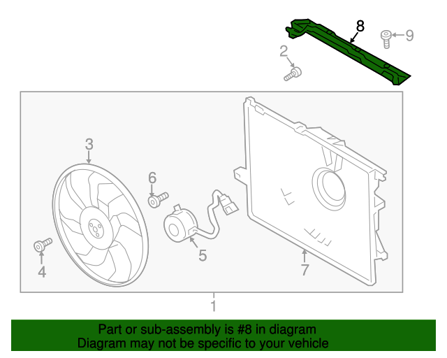Genuine Cover for 2013-2018 Hyundai Santa Fe Sport | Part# 29150-2W000 ...