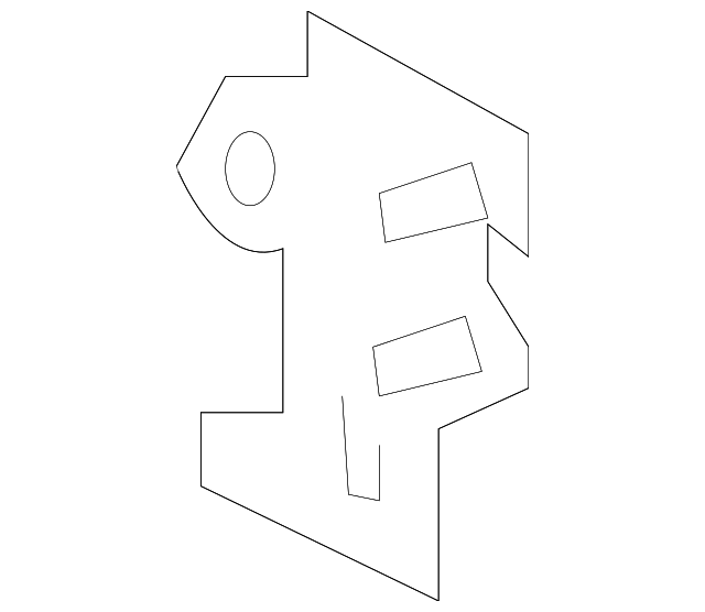 51035-04011 - Bumper Bracket 2016-2023 Toyota Tacoma | Longo Toyota Parts