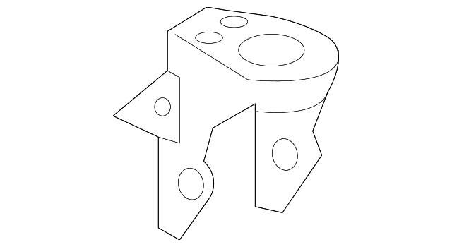 51701-04011 - Frame Rail End Bracket (Left, Right) - 2016-2023 Toyota ...