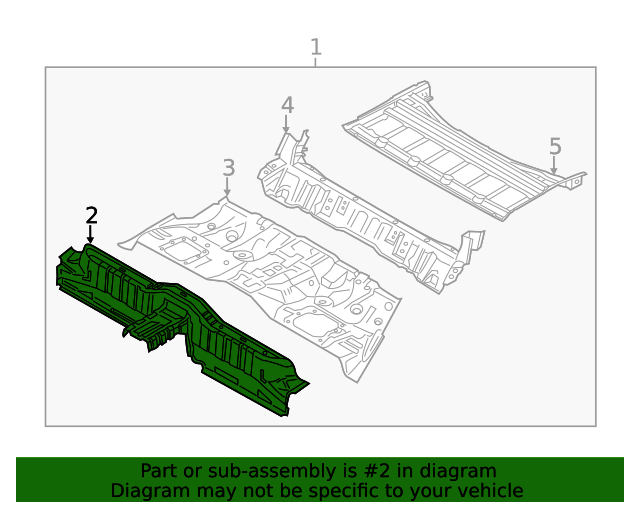 65521-J6000 - Front Extension - 2019-2020 Kia K900 | Kia Auto Parts