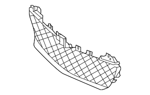 204-885-06-24 - Center Grille 2012-2015 Mercedes-Benz | Mercedes-Benz ...