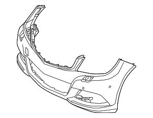 2012-2015 Mercedes-Benz Bumper Cover 204-880-80-47-64-9999 | MB OEM Parts