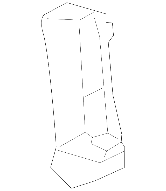 4G5-807-889 - Bumper Cover Support Rail 2012-2015 Audi ...