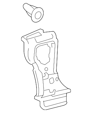 2018-2023 Toyota Sound Absorber 55241-06010 | Toyota Parts Center