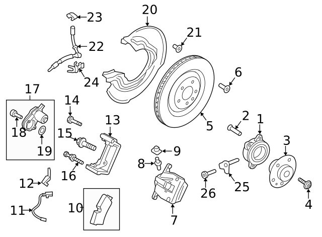 PAB-407-613 - Wheel Hub 2019-2024 Porsche Macan | AutoNation Parts