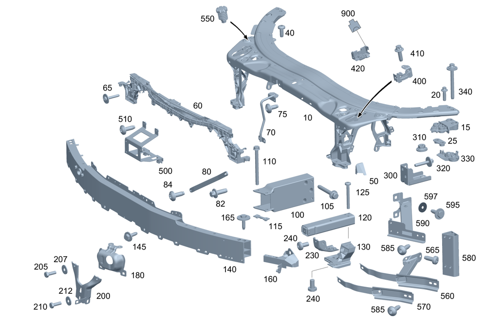 2015-2023 Mercedes-Benz Holder 205-620-34-01 | MB Parts Center