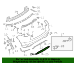 2018-2023 Jaguar E-Pace Lower Cover J9C7679 | JaguarParts.com