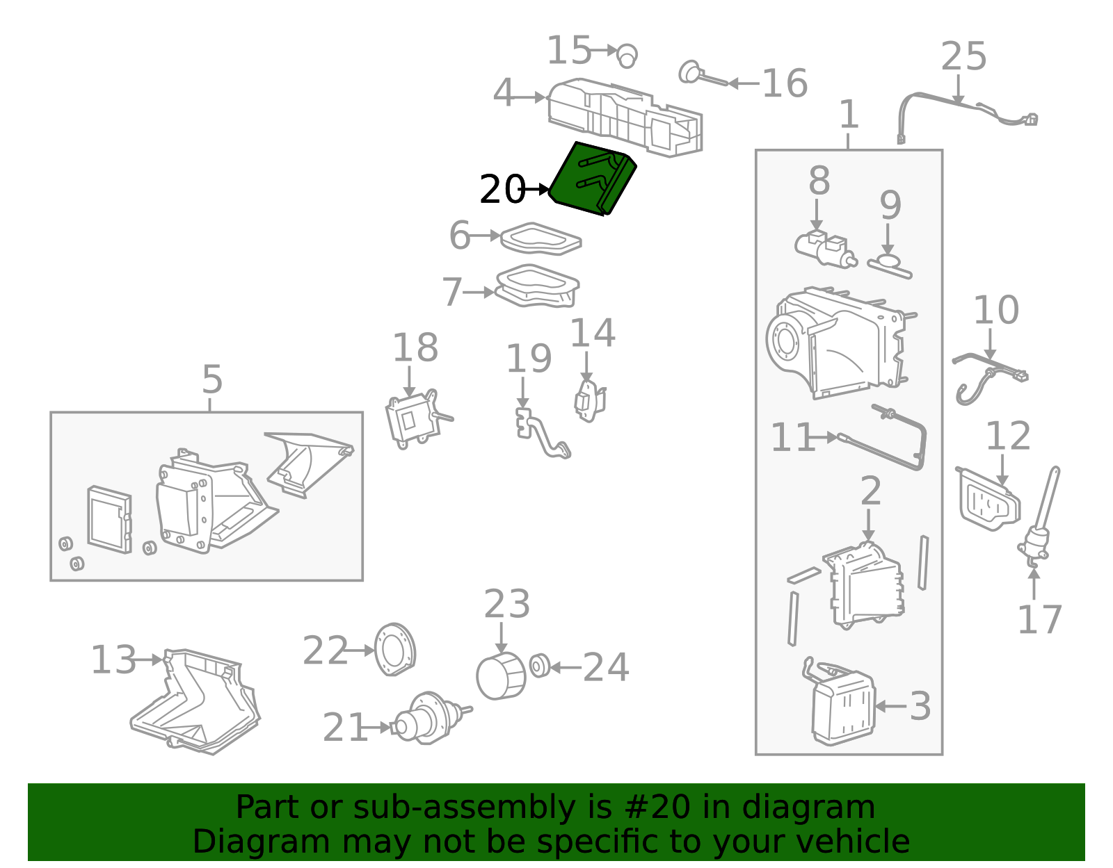 OEM Ford Motorcraft™ Heater Core For 2004-2025 Ford - Part No. HC-94 ...