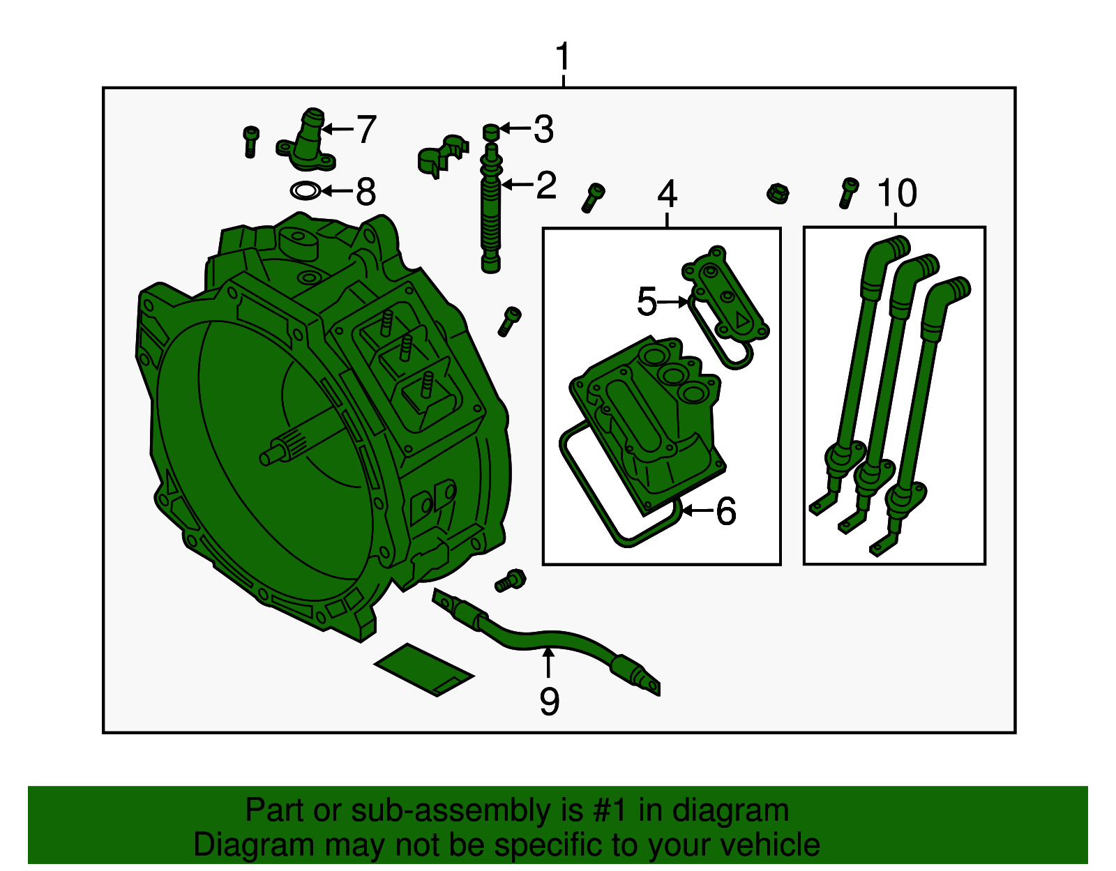 2011-2015 Volkswagen Touareg Hybrid Electric Motor And Transmission ...