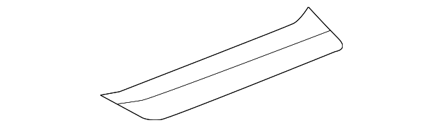 2014-2020 Acura RLX Garnish, L Rear Side (Outer) *NH690L* (Premium ...