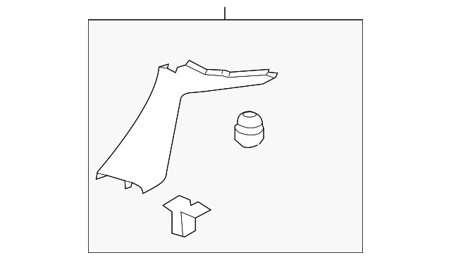 Genuine Lower Pillar Trim for 2020-2021 Land Rover Range Rover | Land ...