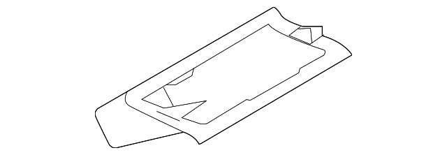 LR094065 - Latch Cover - 2012-2019 Land Rover Range Rover Evoque ...