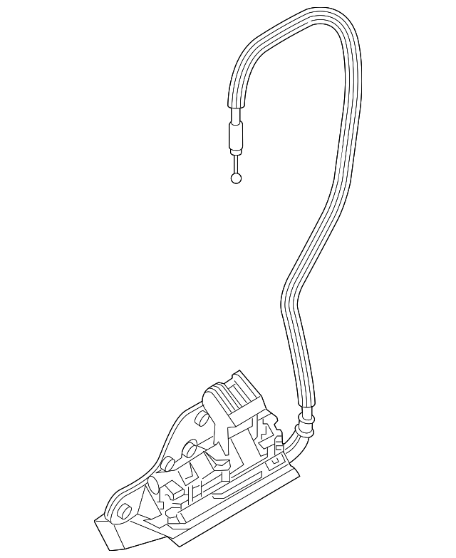 Genuine Lock Actuator for 2012-2019 Land Rover Range Rover Evoque ...