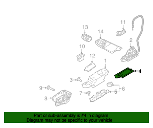 LR094065 - Latch Cover - 2012-2019 Land Rover Range Rover Evoque ...