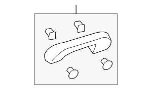 83240-T20-A11ZA - Grip Handle 2022-2024 Honda | Honda Parts Online