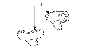 Genuine OEM Mirror Cover Part# LR018798 Fits 2010-2016 Land Rover: Up ...