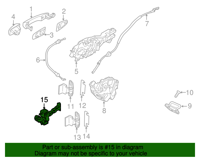 31298467 - Door Check 2007-2018 Volvo | Volvo Cars Lancaster Parts