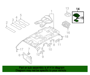92870-4D500-QW - Dome Light 2008 Hyundai Entourage | AutoNationParts.com