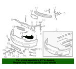 986-505-554-01-01C - Grille 1997-2002 Porsche Boxster | Delaware ...