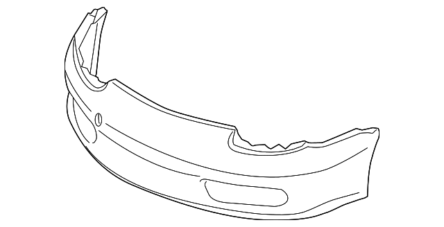 2000-2002 Porsche Boxster Bumper Cover 986-505-311-08 | Porsche OEM ...