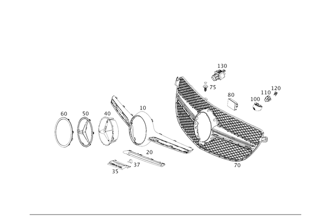 292-888-01-60 - Carrier 2016-2019 Mercedes-Benz | Mercedes-Benz USA Parts