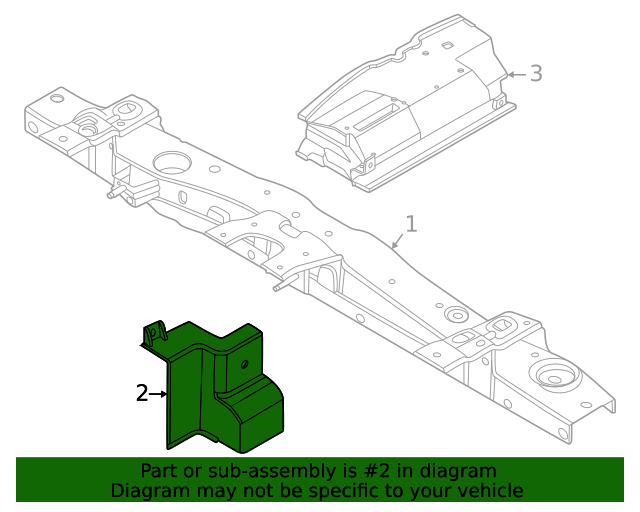 21494-5EF0A - Air Guide 2020-2024 Nissan Versa | Nissan Parts ...