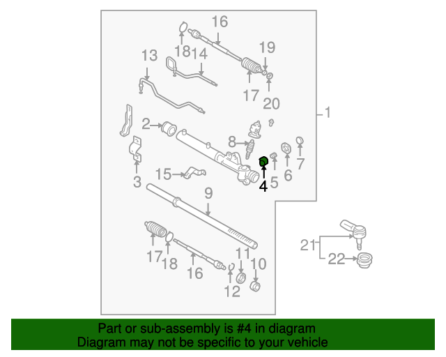 2001-2008 Hyundai Yoke 57719-2D000 | OEM Parts Online