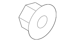 2011-2020 Infiniti Wiper Arm Assembly Nut 01225-N8051 | Infiniti of ...